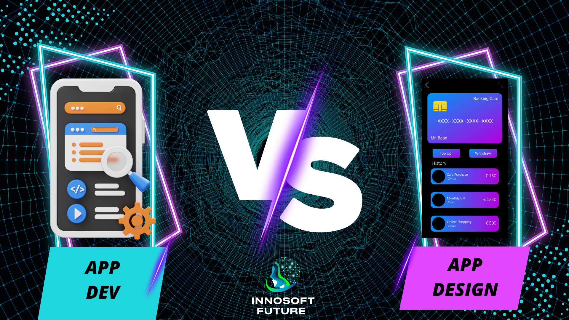 App Development vs. App Design | Innosoft Future UG